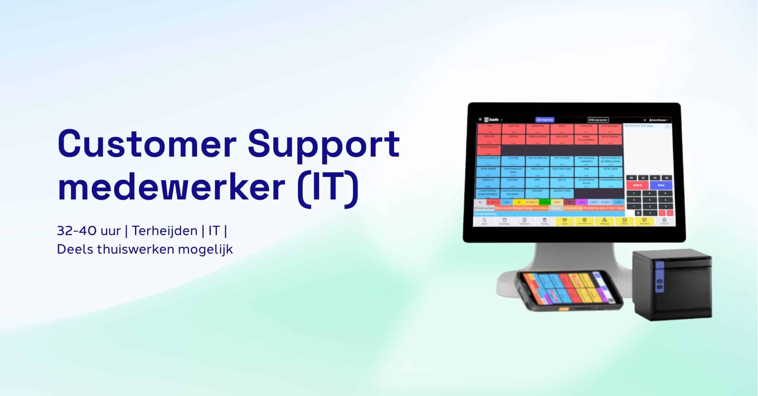 Vacature Customer Support medewerker bij Scanfie